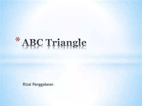 PPT ABC Triangle PowerPoint Presentation Free Download ID 1834818