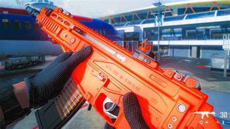 UNLOCKING ORANGE COLOUR CAMO IN MODERN WARFARE MW SOLID COLOUR CAMOS YouTube