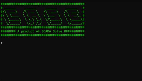Commands SCADA Solve