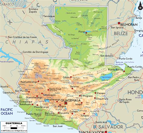 Southwest Asia Maps Physical Map Of Albania Ezilon Maps
