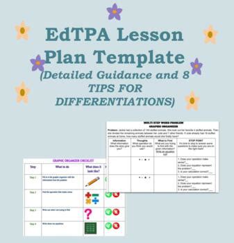 Edtpa Lesson Plan Template Detailed Guidance And 8 Tips For