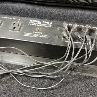Furman Spb 8 Pedal Board Conditioner And Gig Bag Reverb