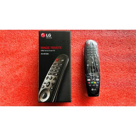 ใหม่ แท้ บริษัท รีโมททีวี LG เมจิก มีคำสั่งเสียง รุ่น-AN-MR18BA พาร์ท ...