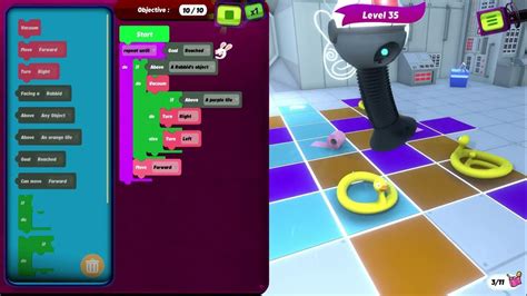 Rabbids Coding Pc Level 35 Youtube