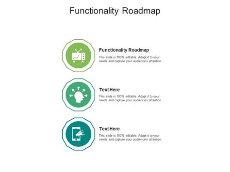 Functionality Roadmap Ppt Powerpoint Presentation Professional Gridlines Cpb Presentation