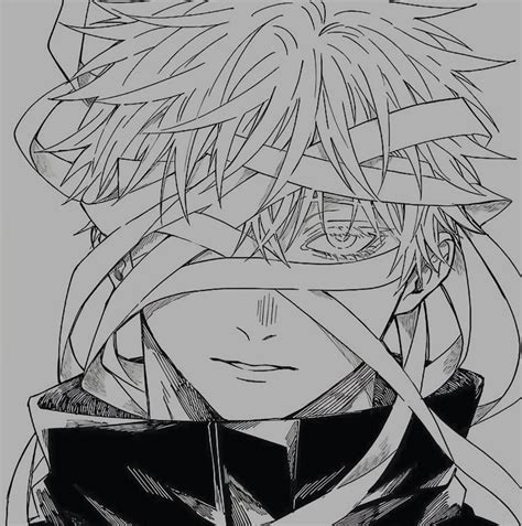 Gojo Icon Anime Drawings Character Drawing Anime Sketch
