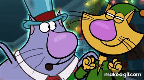 Ronald Scaring Fred The Nature Cat On Christmas Eve On Make A 