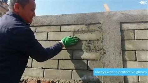 How To Build With Cseb Interlocking Brick Wall Finishing Nepali Audio Youtube