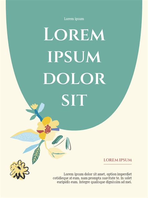 Spring Flower Theme Template Powerpoint