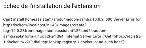 official add ons can t be installed but community add ons are fine