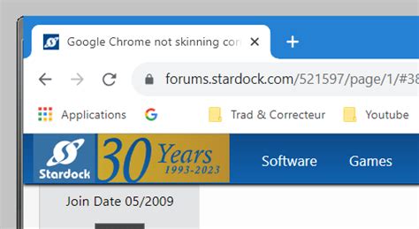 Google Chrome Not Skinning Correctly Forum Post By Vintagepop