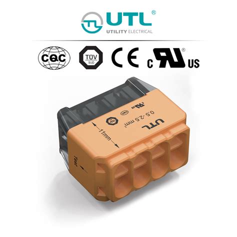 8p Quick Connect Terminal Blocks Compact Splicing Connector Lighting