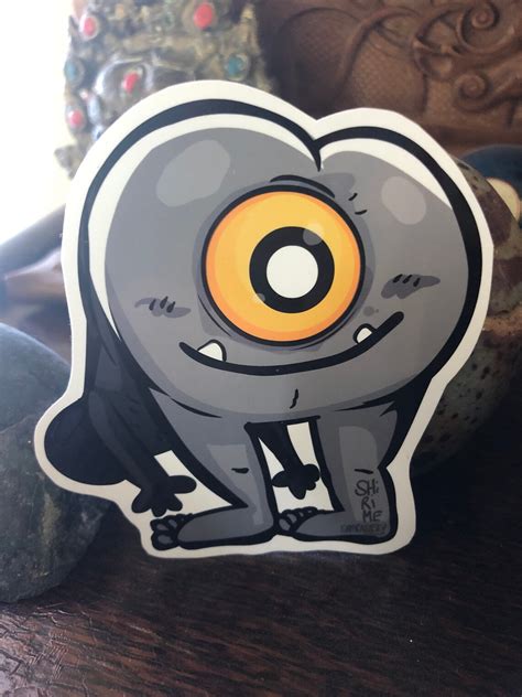 Shirime Yokai Sticker Butt Ghost Etsy