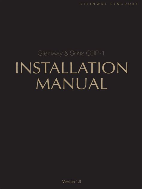 Cdp 1 Installation Manual Version 1 5 Pdf Mains Electricity Alternating Current