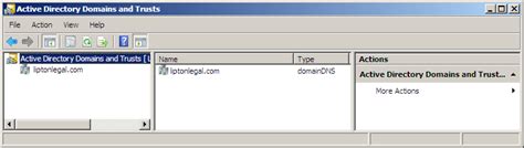 An Overview Of The Active Directory Domains And Trusts Console Techrepublic