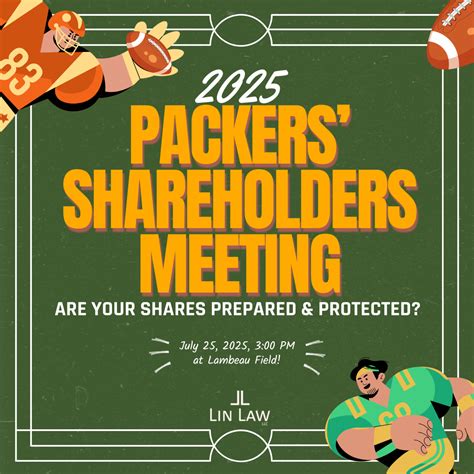 📣 The 2025 Annual Packers Shareholders Meeting Are Your Shares