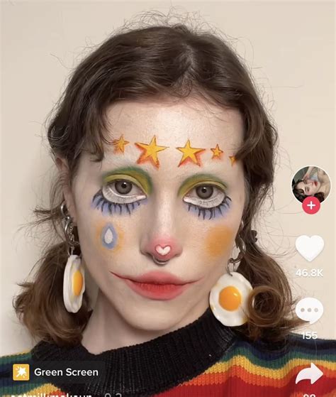 Pin By Kaley Evans On Makeup Inspo Clown Makeup Crazy Makeup Face
