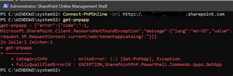 Add PnPApp Throws Cannot Find Resource For The Request SP RequestContext Current Web