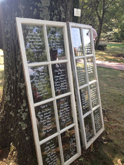 Cool Way To Display Wedding Table Assignments Wedding Table