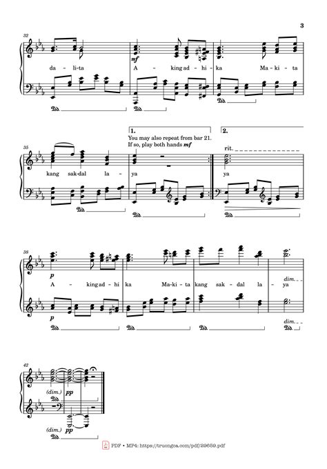 Sheet Bayan Ko Piano Pdf Chords Piano Mp4midi
