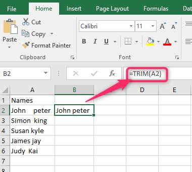 How To Find And Remove Blank Spaces In Excel Basic Excel Tutorial