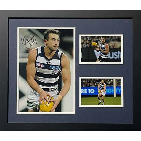 Geelong Corey Enright Signed Collage Authentic Autographs And Events Australia