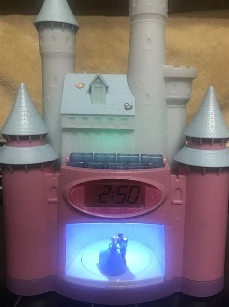 Disney Princess Cinderella Magical Storyteller Alarm Clock Night Light