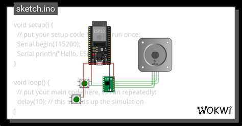 Step Motor Teo Wokwi Esp32 Stm32 Arduino Simulator