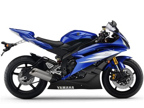 Yamaha R6 Blue And Gold