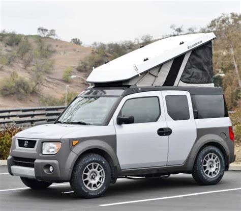 12 Must See Honda Element Campers Diy And Conversion Kits Honda
