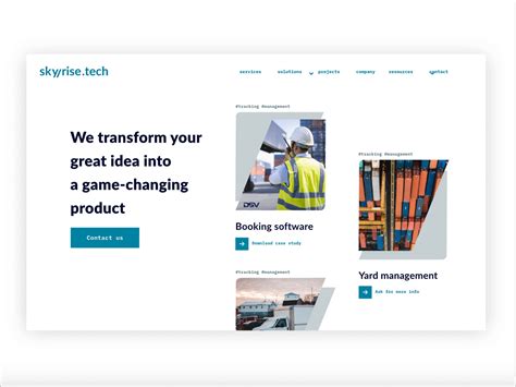 Scroll Animation Skyrise Tech Website By Patrycja Paprotny For Etteplan Design Team On Dribbble