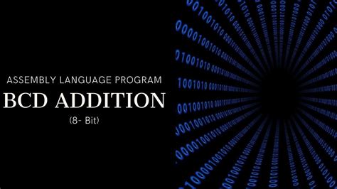 Write An Alp For 8 Bit Bcd Addition In 8085 Microprocessor S Vijay Murugan Learn Thought