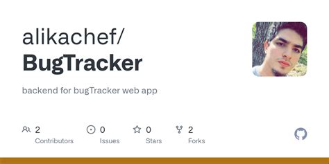 Github Alikachef Bugtracker Backend For Bugtracker Web App