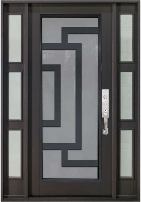 Modern Flush Glaze Doors With Sdl Designs