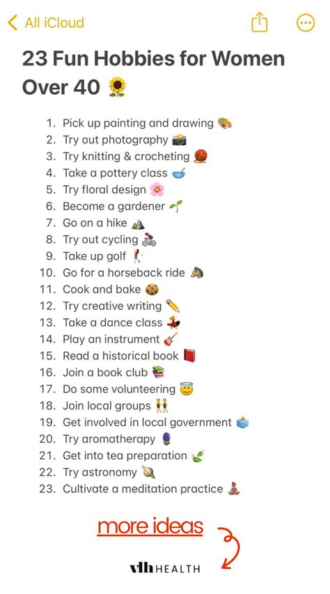 37 Fun Hobbies For Women Over 40 To Rediscover Yourself Vlh Health