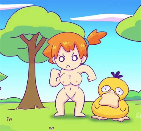 Misty Takes Her Top Off Hornygamer