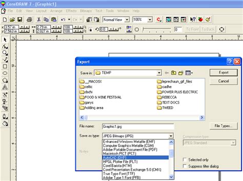 Corel Draw 7 Exporting Dxf Older Versions Of Coreldraw Coreldraw X3 And Older Coreldraw