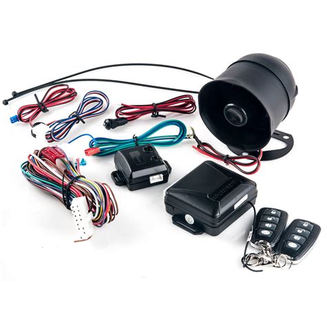 MICRO Way Car Alarm Security System Keyless Entry With Key Fobs EBay