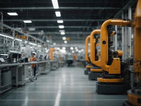 Premium Ai Image Industry 40 Revolution Unveiling The Smart Factorys