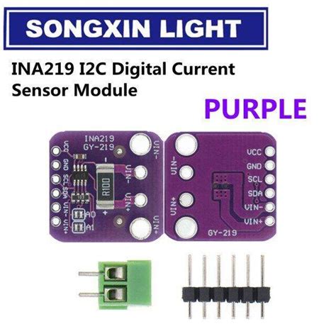10pcs Lot Zero Drift 219 Ina219 I2c Interface Bi Directional Current Power Monitoring Sensor