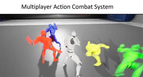 multiplayer action combat system macs in blueprints ue marketplace