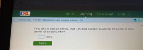 Solved My Ixl Learning Assessment Analytics Seventh Grade 》 ★ Ii 7