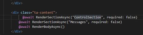 razor section doesnt work · issue 3534 · orchardcms orchardcore · github