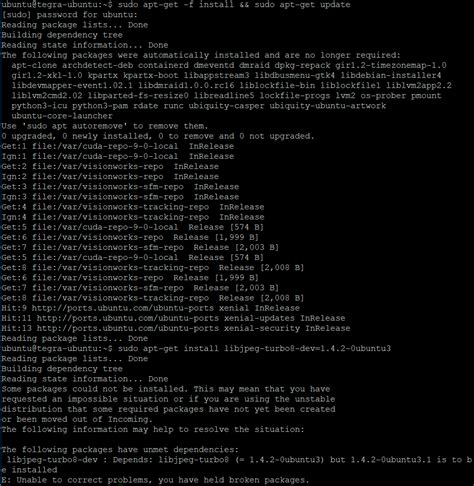 Libjpeg Turbo Dev Broken Package Dependencies Ask Ubuntu