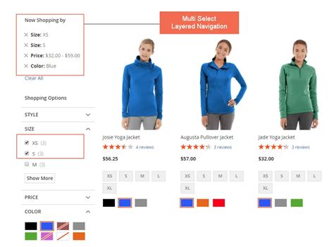 Magento 2 Layered Navigation With Ajax Filter And Multi Select