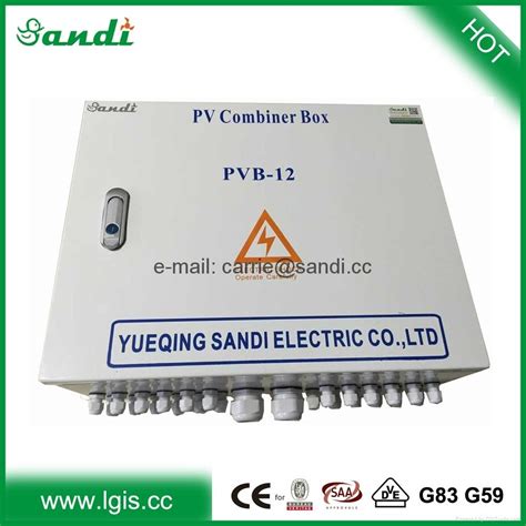 Solar Power System Used PV DC Combiner Box PVB 10 1 SANDI China Manufacturer Solar