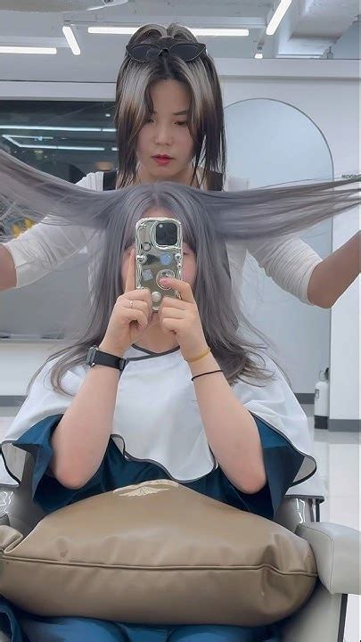 오징어염색했던머리도 애쉬그레이 했다고 안믿어 Youtube