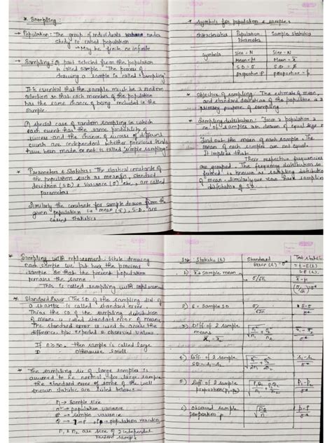 Sampling Maths Pdf