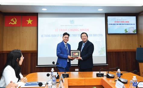 TQC CGLOBAL đánh giá và cấp chứng nhận ISO cho Bệnh viện ĐH Y Dược TP Hồ Chí Minh
