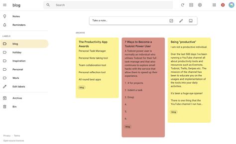 Note Taking Apps Showdown Google Keep Vs Evernote